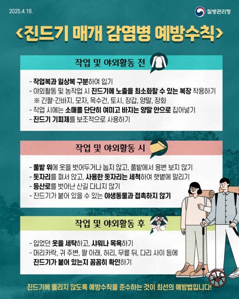 남양주시, 진드기 매개 감염병 ‘SFTS’ 예방수칙 준수 당부 | 뉴스로